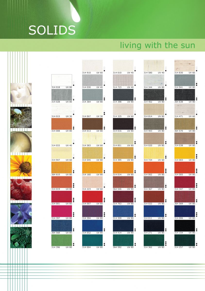 Sattler Solids - Awnings of Hollywood