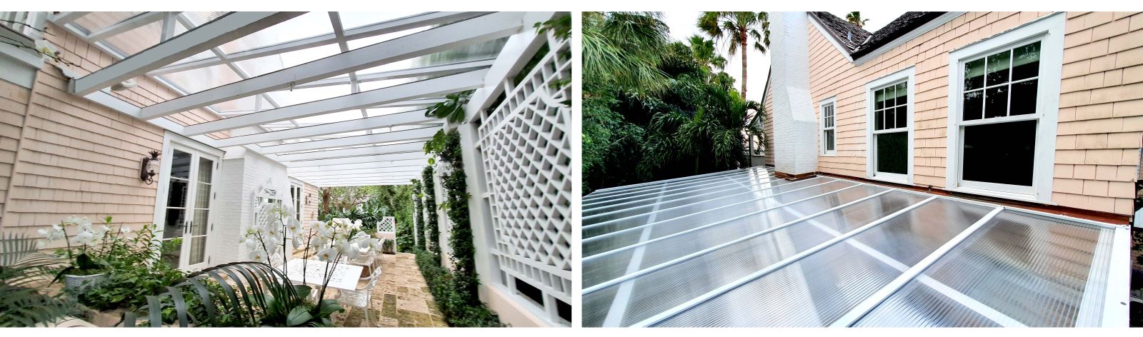 Polycarbonate Designed Shade Structures